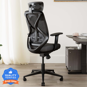 CARLTON LONDON Atlas Mesh Office Adjustable Arm Chair Price in India ...