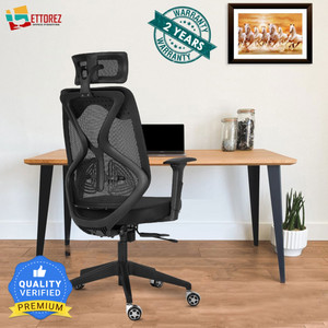 Ettorez Butterfly High Back Ergonomic 4 Way Adjustable Lumbar Support ...