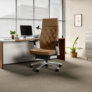Godrej Interio Posture Perfect Leather Office Adjustable Arm Chair ...