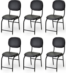 RATISON Office Visitor Study Chair Without arm Rest with Iron Frame ...