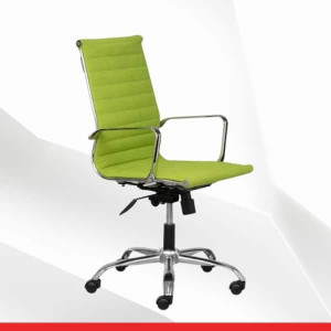 Transteel Medley-Green Leatherette Office Arm Chair Price in India ...