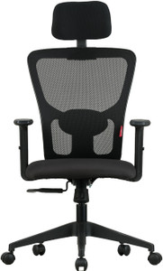 Featherlite Astro High Back Fabric Office Adjustable Arm Chair Price in ...