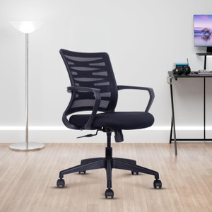 PRAGA SEATINGS Ergonomic Office Chair | Height Adjustable Study Chair ...
