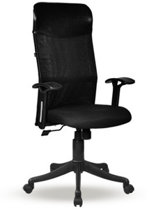 THEOFFICEROOM ™ GILMA High Back Mesh Office Chair with Fixed Arm Rest ...