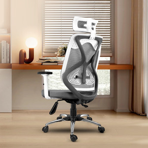 Oakcraft Hurricane Plus High Back Ergonomic Chair with Multi Synchro ...