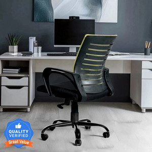 Seventh Heaven Blaze Ergonomic Mid Back Chair with Lumbar Support ...