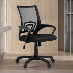 Gilma By Stovekraft Gilma Proseat Mesh, Fabric Office Arm Chair Price ...