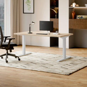 Godrej Interio Workout Table - Double Column Power Operated with 4 ...