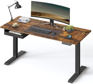 TEKAVO Model - B (120 CM Desk with Drawer) Engineered Wood Multipurpose ...