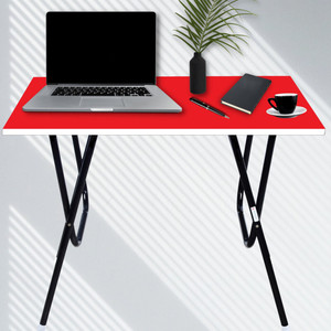 systumm Fold Space Saver Foldable Engineered Wood Study Table ...