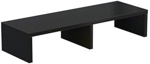 Flux Flux Space-Saving Solution: Black Monitor Stand with Storage ...