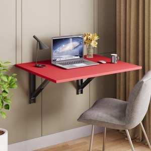 ASCOM Wood Wall Mounted Foldable Table | Space-Saving Wall Desk for ...