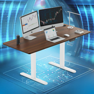 The Sleep Company Adjustable Desk 1200x600x700 | Sit-Stand Ergonomic ...