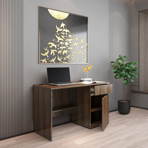 spacesbyU Agasta Study Table with 25mm Thick Top | Handle-Less ...