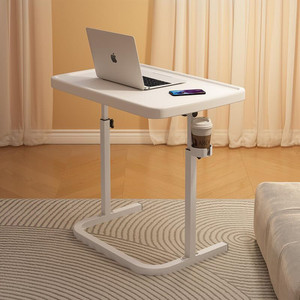 SAVYA HOME Adjustable Height Movable Desk With Wheels for Home Office ...