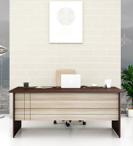 FURNITURE LELO Engineered Wood Office Table Price in India - Buy ...