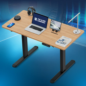 The Sleep Company Adjustable Desk 1200x600x700 | Sit-Stand Ergonomic ...