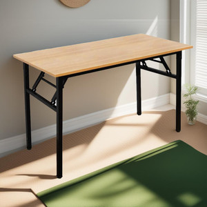 spacepanda Fusion 4 x 2.5 Ft Multi-Purpose Folding Ply Laminated Top ...