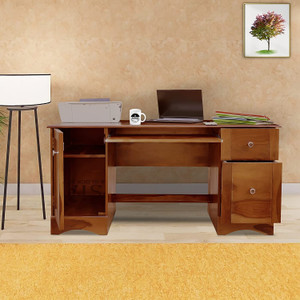 ASW Solid Wood Office Table Price in India - Buy ASW Solid Wood Office ...
