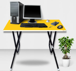 EuroQon Workstation Foldable Engineered Wood Computer Desk Price in ...