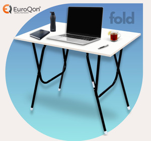 EuroQon Space Saver Foldable Engineered Wood Study Table Price in India ...