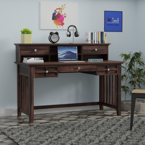 GF Furniture Sheesham Multipurpose Study Table for Home/Office Area ...