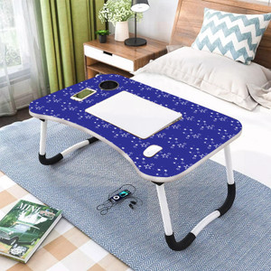 GIBI Foldable Laptop Table with Cup Holder | Mac Holder | Study Table ...