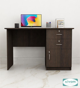SIVOM Prism Multipurpose Study/Home/Office Table Engineered Wood Study ...