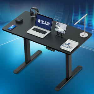 The Sleep Company Adjustable Desk 1200x600x700 | Sit-Stand Ergonomic ...