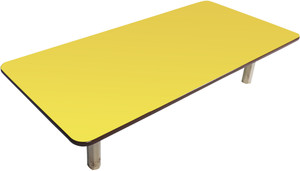 BRILLA Wooden Montessori/Activity Chowki (6 Seater - Rectangle shape ...