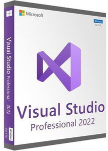 MICROSOFT Visual Studio Professional 2022 for Windows PC (1 User/PC ...