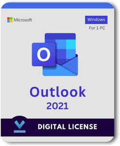 MICROSOFT Outlook 2021 (1 User/PC, Lifetime Validity) For Windows ...