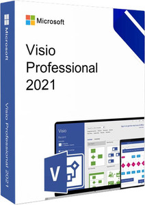 MICROSOFT Visio Professional 2021 for Windows PC (1 User, Lifetime ...
