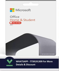 MICROSOFT Office Home & Student 2021 (Lifetime Validity) Activation Key ...