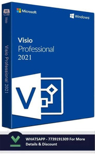 MICROSOFT Visio Professional 2021 (1 User, Lifetime Validity) License ...