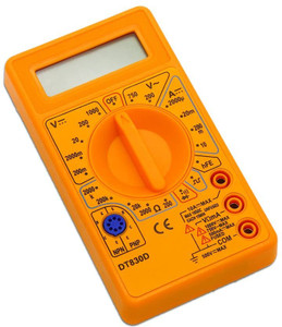 Copy Line Heavy Duty Digital Multimeter, Dual Function with LCD Display ...