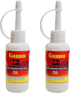 Gannu Premium oil lubricant for sewing machine oil all purpose 40 ml ...