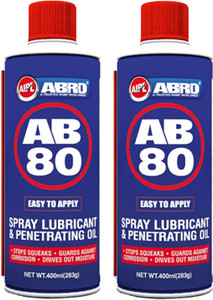ABRO AB-80 Multipurpose Rust Remover Spray Lubricant Degreaser 400 ML ...