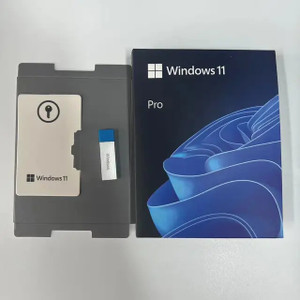 MICROSOFT Windows 11 Professional Box Pack USB 3.0 - Full Retail Pack ...