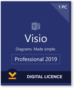 MICROSOFT Visio Professional For Windows 2019 (1 User, Lifetime ...