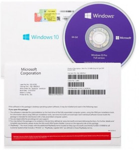 MICROSOFT Windows 10 Pro DVD Pack (1 User, Lifetime Validity) OEM ...