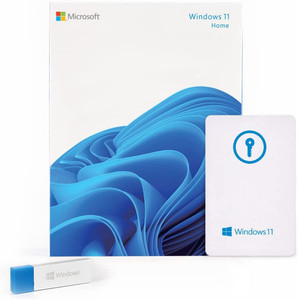 MICROSOFT Windows 11 Home Box FPP Pack (1 User/PC, Lifetime Validity ...