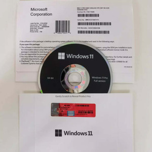 MICROSOFT Windows 11 Professional oem dvd pack Lifetime validity 64 bit ...