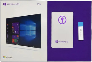 MICROSOFT Windows 10 Pro Box Pack (1 User/PC, Lifetime Validity ...