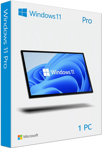 MICROSOFT Windows 11 Professional Retail 32/64 Bit (1 User/PC, Lifetime ...