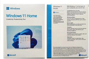 MICROSOFT Windows 11 Home Box Retail FPP Pack USB 3.0 - Lifetime ...