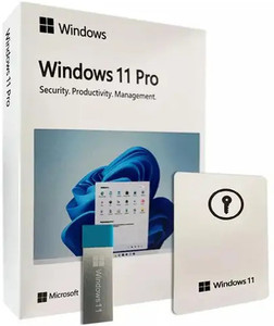 MICROSOFT Windows 11 Professional Box Retail FPP Pack USB 3.0 ...