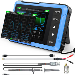 FNIRSI DSO-510 Handheld Oscilloscope & Signal Generator, Trigger Auto ...