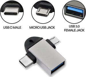 LUTENET USB Type C, Micro USB, USB OTG Adapter Price in India - Buy ...