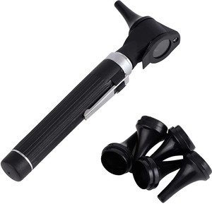 ACU-CHECK Optic Mini Pocket Otoscope Set LED Ear Scope Medical ...